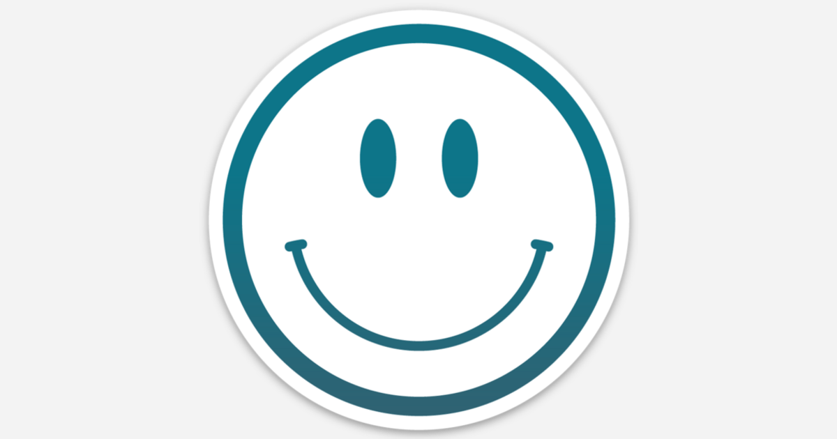 Smaajl - white petrol sticker (76mm) by Thomas De Vriese | Die cut ...