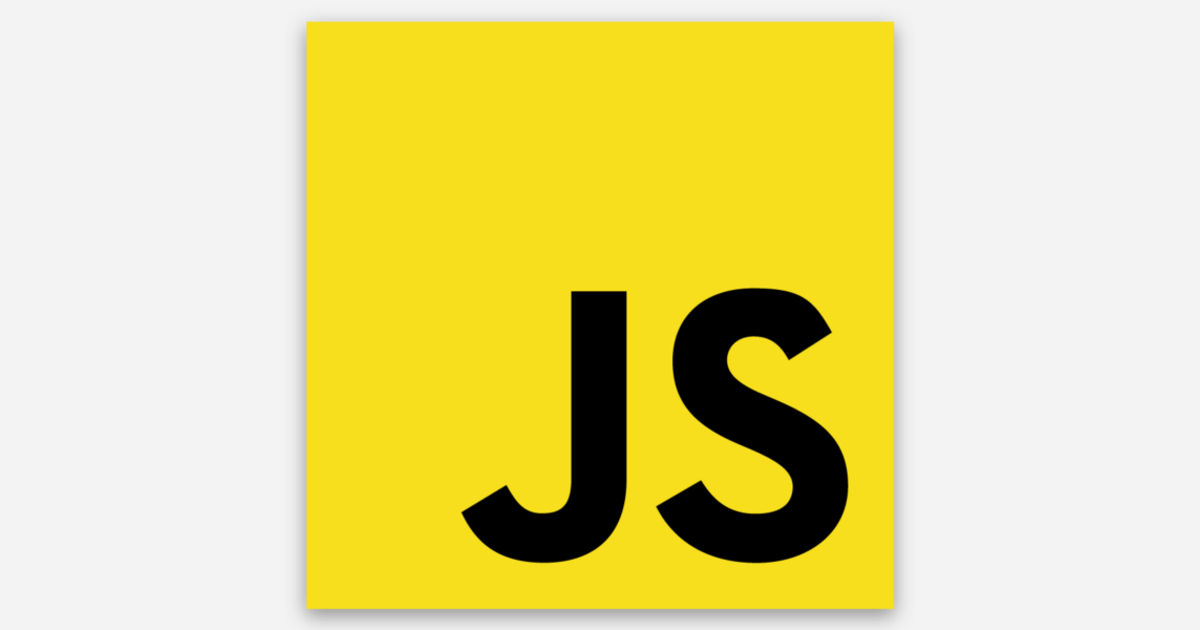 JavaScript logo - yellow sticker (48mm) by Thomas De Vriese | Die cut ...