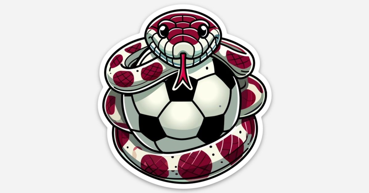 U7 Pythons (Konkel) by Benjamin Mohler | Die cut stickers | Sticker Mule UK
