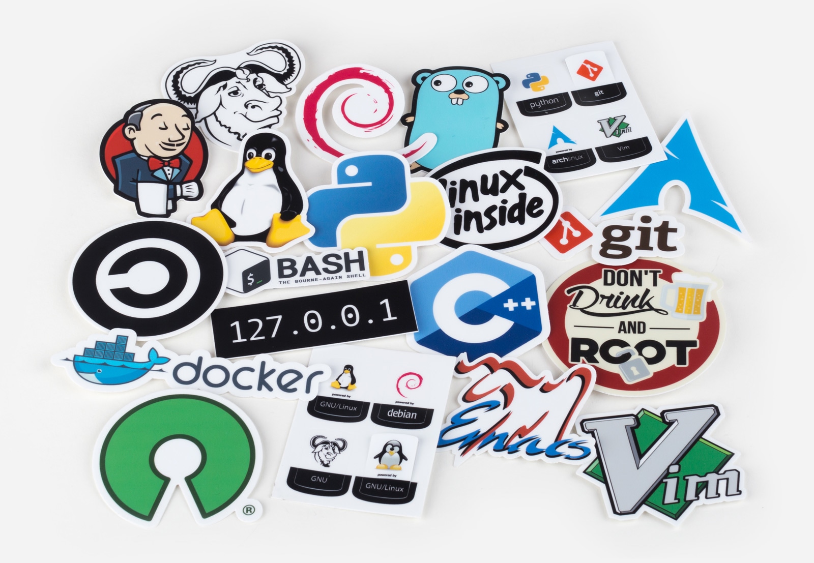 Unixstickers | Elite pack | Free shipping | Sticker Mule