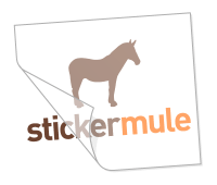 Custom stickers | Free delivery | Sticker Mule UK