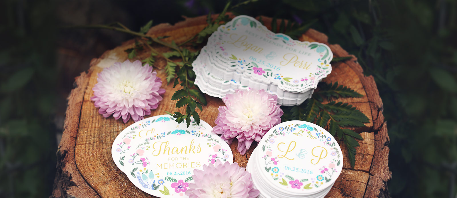Custom wedding stickers | Quick free delivery | Sticker Mule
