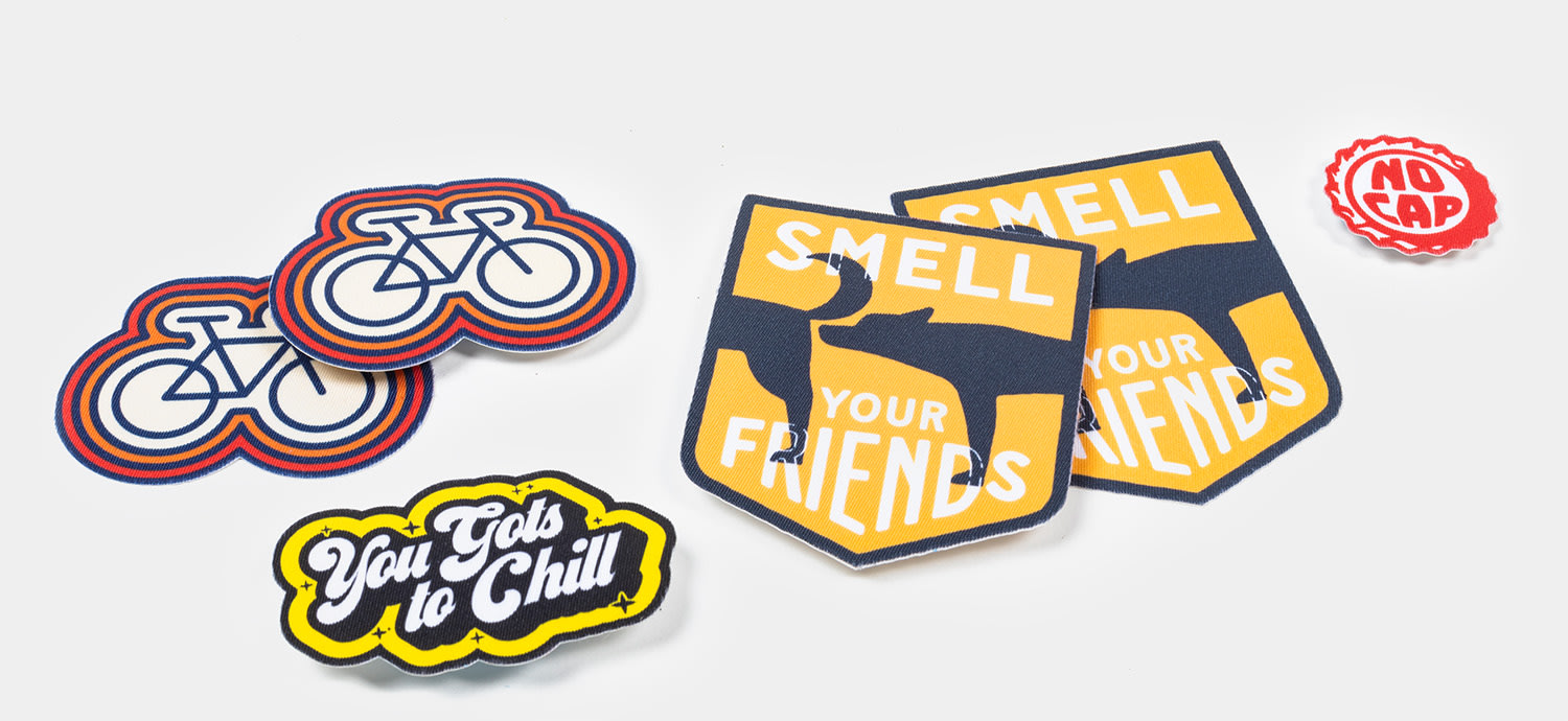 Custom Fabric Stickers | Durable, Patch-Like Stickers for Clothes & More | Sticker Mule