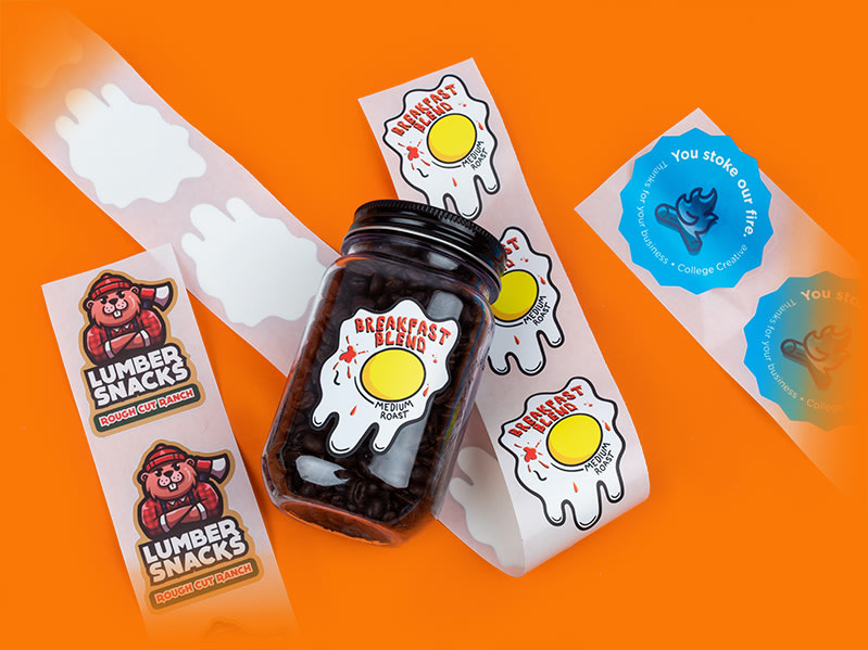 Custom label samples | Sticker Mule UK