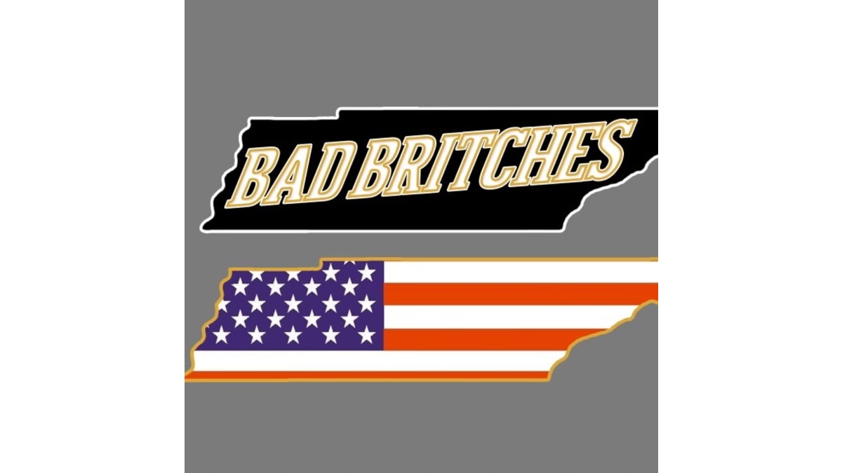 Bad Britches stickers, keychains | Sticker Mule UK