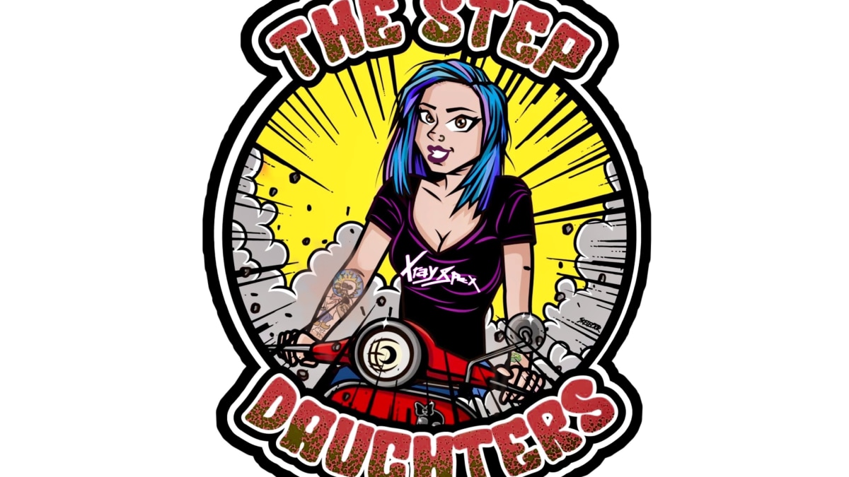The Step Daughters stickers, posters, magnets | Sticker Mule