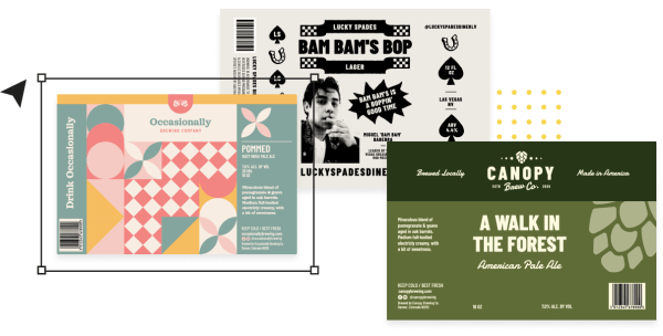 Custom Beer Labels Homebrew Bottle And Can Labels Sticker Mule